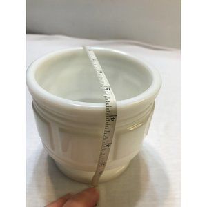 Randall | Accents | Vintage 95s Randall Milk Glass Pedestal Vase Bowl ...